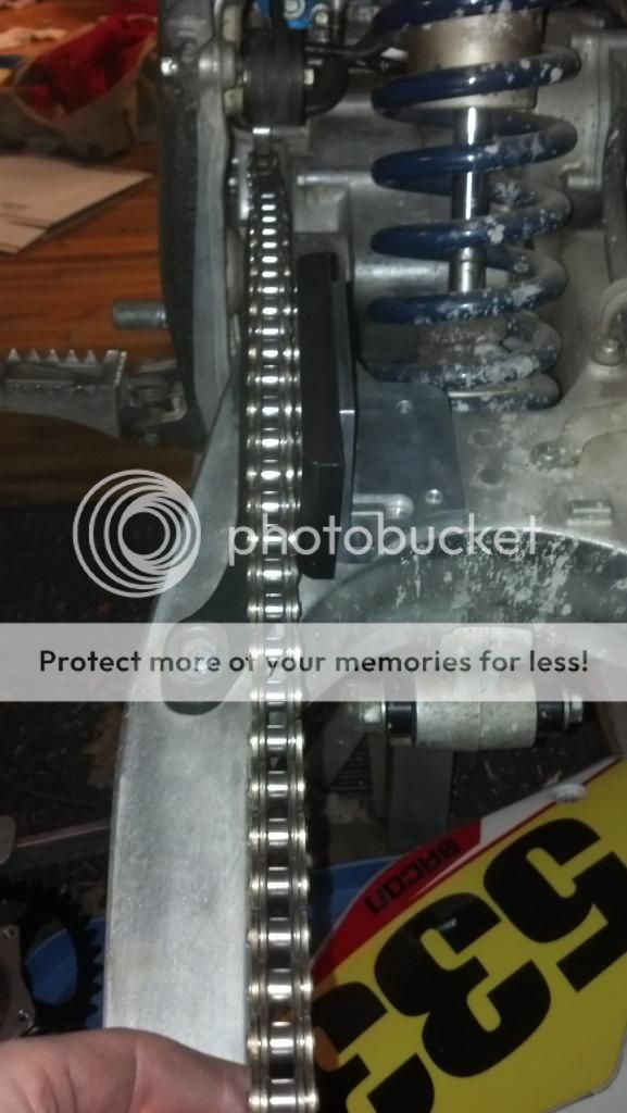 Chain Slider install | SuperMoto Junkie